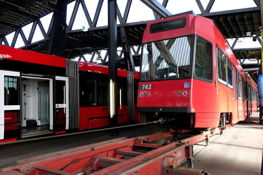 «Vevey»-Trams auf dem Weg in die Ukraine | BERNMOBIL
